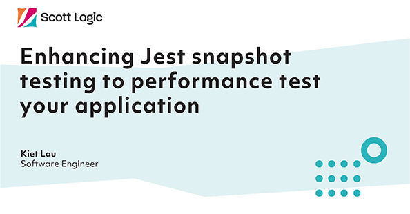 Enhancing Jest snapshot testing to performance test your application