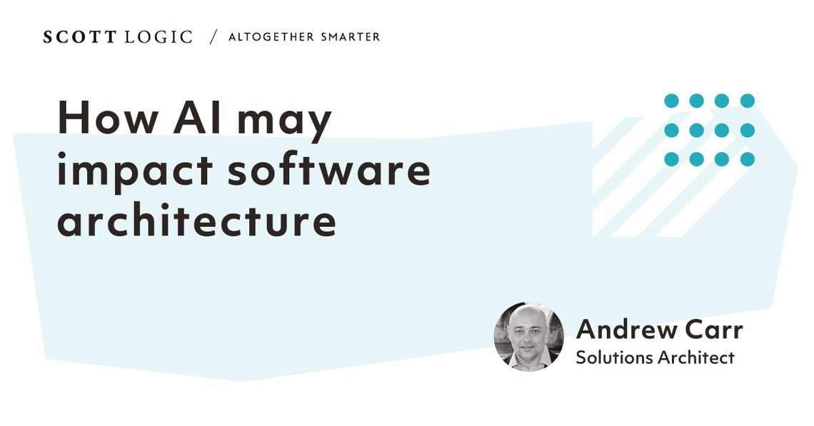 How AI may impact software architecture