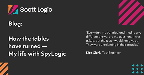 How the tables turned – My life with Spy Logic